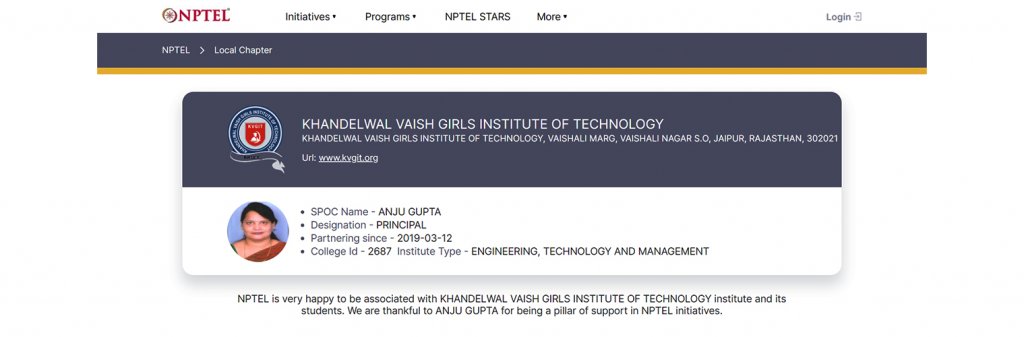 Certificate Courses - KVGIT