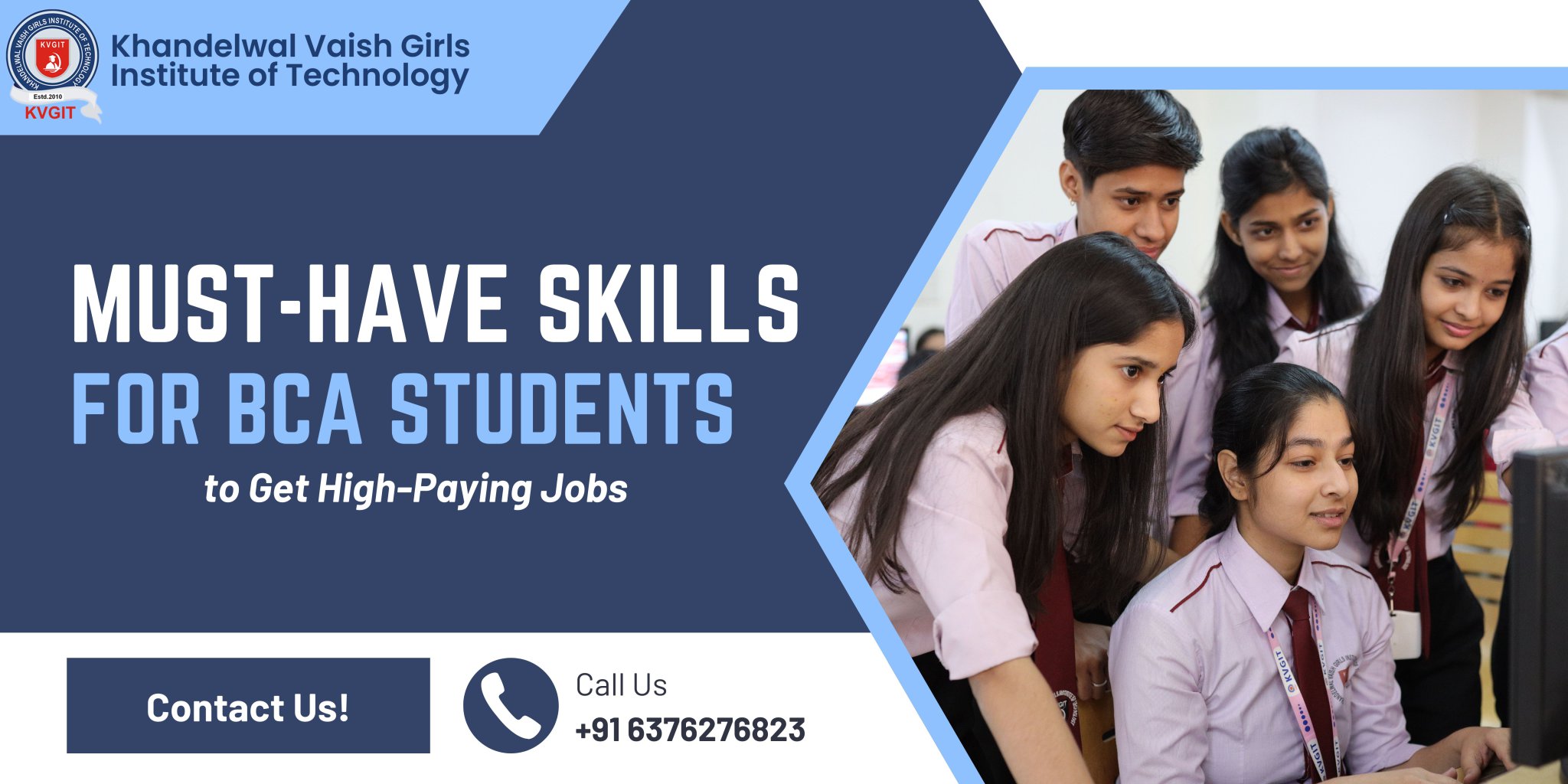 Must-Have Skills for BCA Students to Get High-Paying Jobs - KVGIT